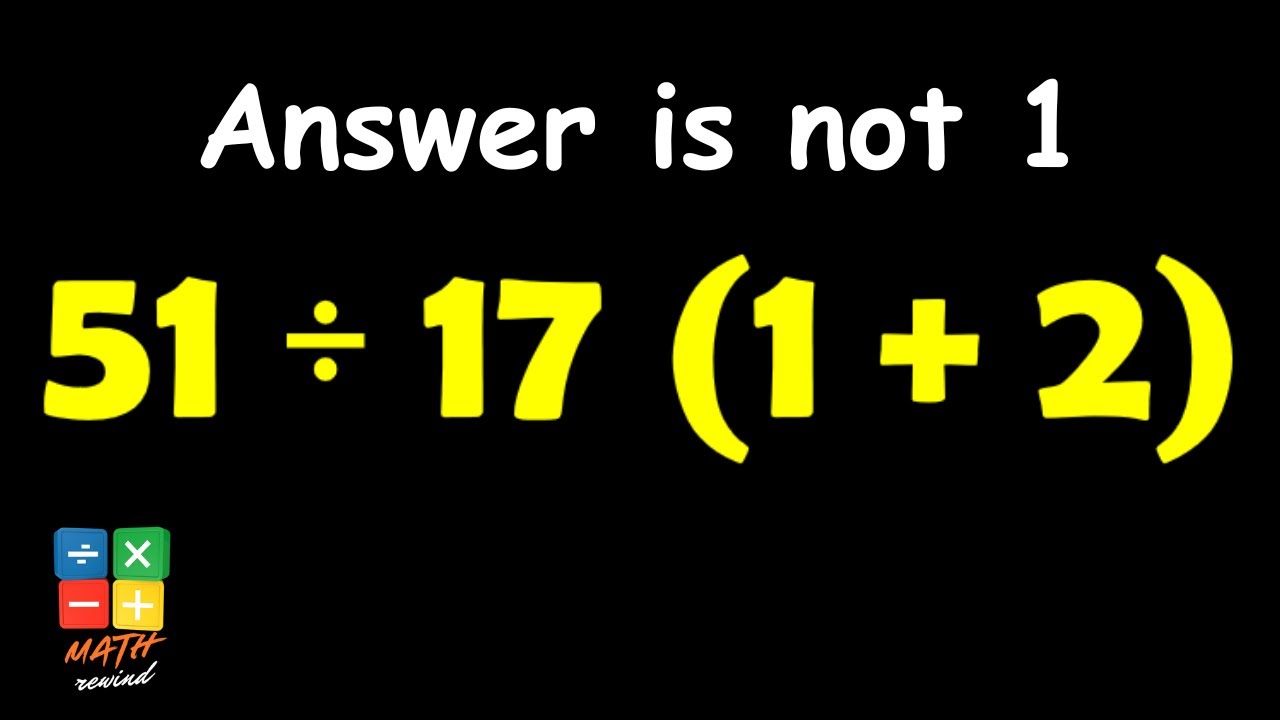 This Simple Math Mistake Fools Everyone Youtube