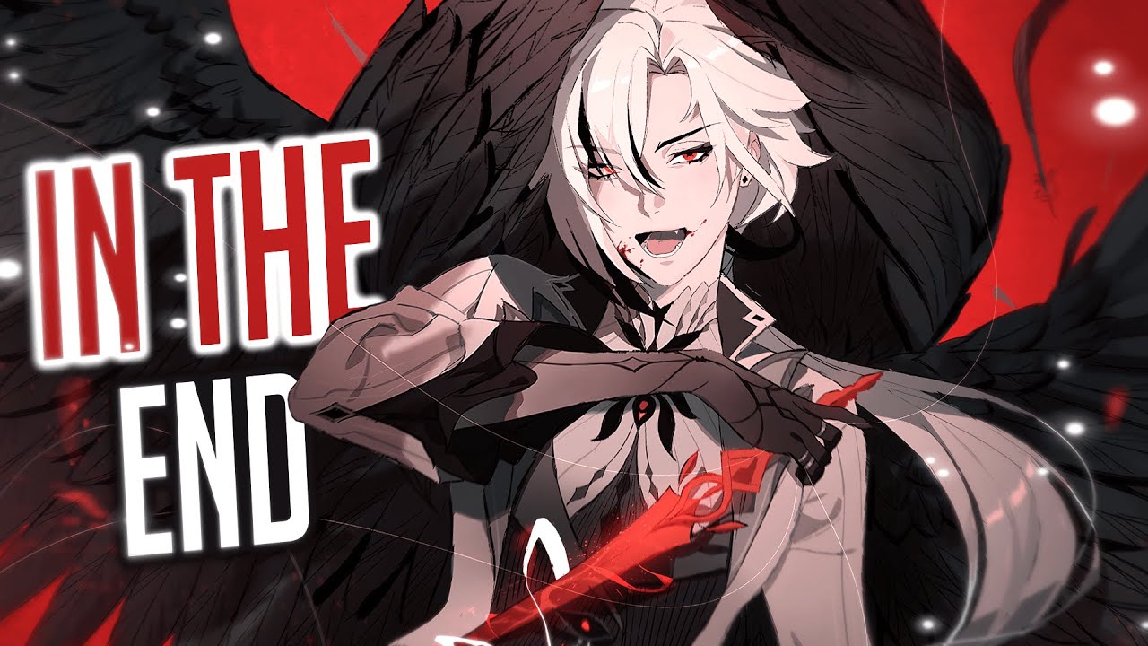Nightcore In The End Rock Version Lyrics Youtube