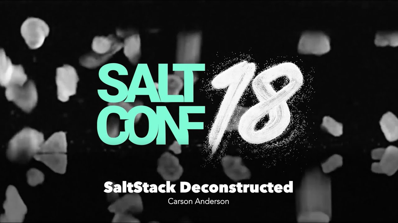 Saltstack Deconstructed Youtube