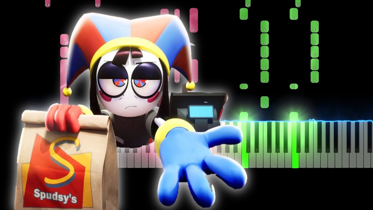 Digital Circus Episode 4 Trailer Theme Piano Tutorial Youtube