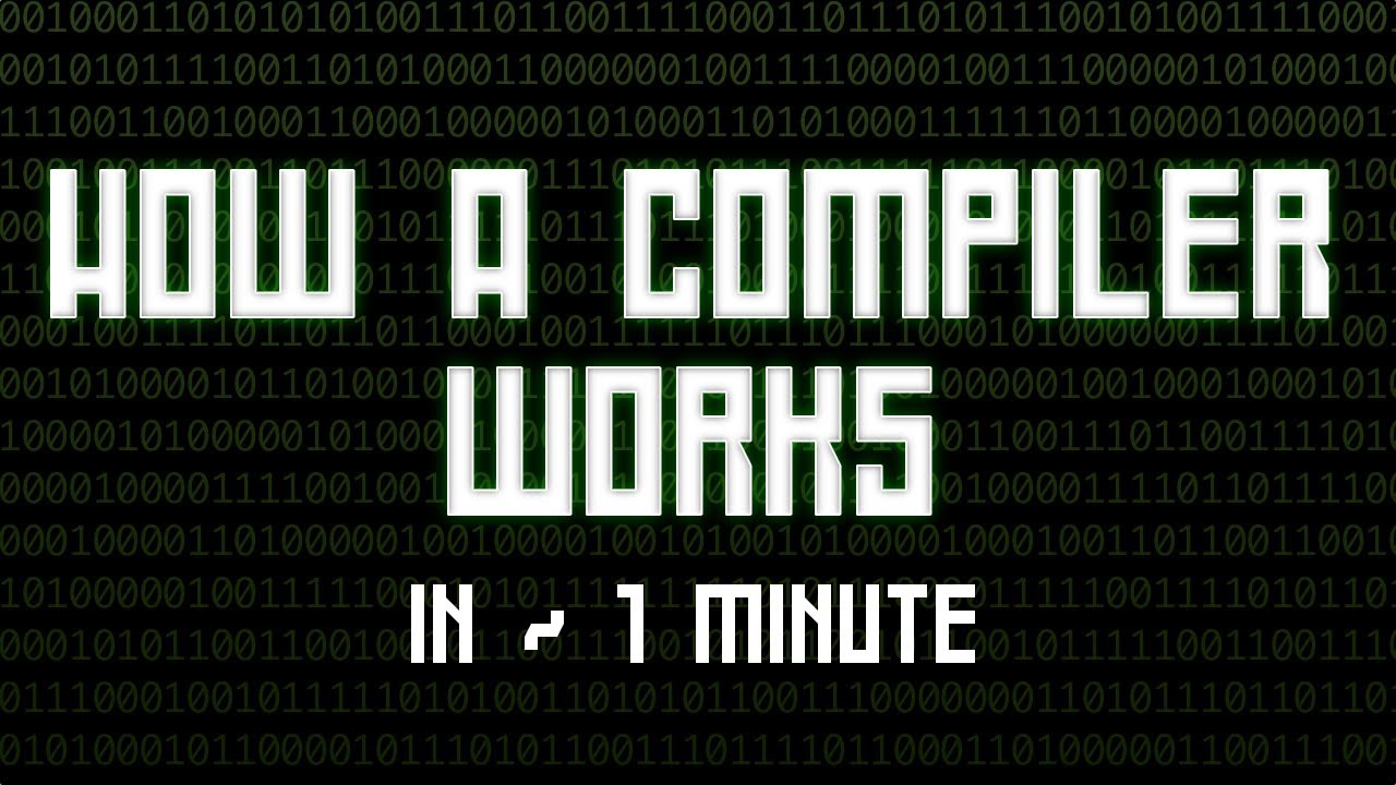 How A Compiler Works In 1 Minute Youtube