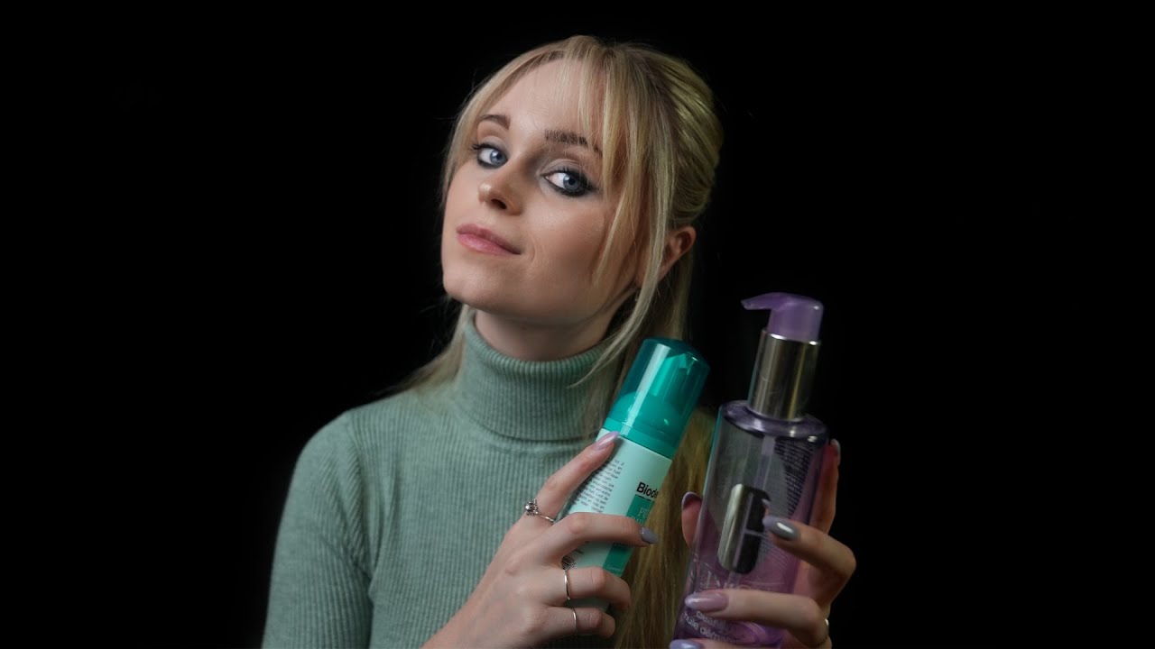 Asmr Cleansing Your Face Thoroughly Youtube