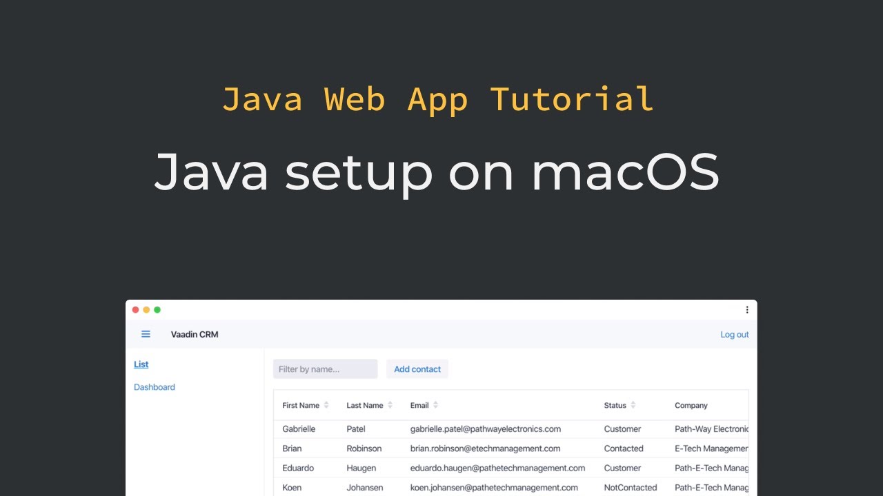 Java Tutorial Setting Up A Java Development Environment On Macos Part