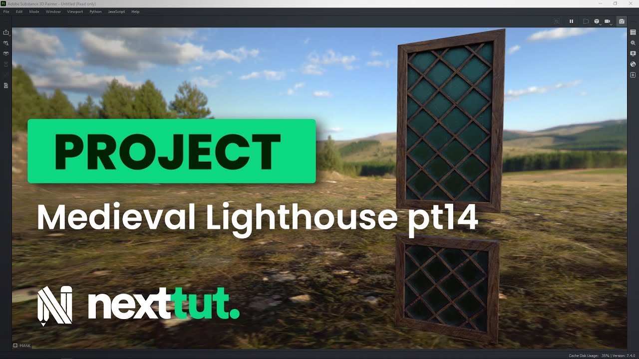Substance Tutorial Medieval Lighthouse Tutorial Pt14 Youtube