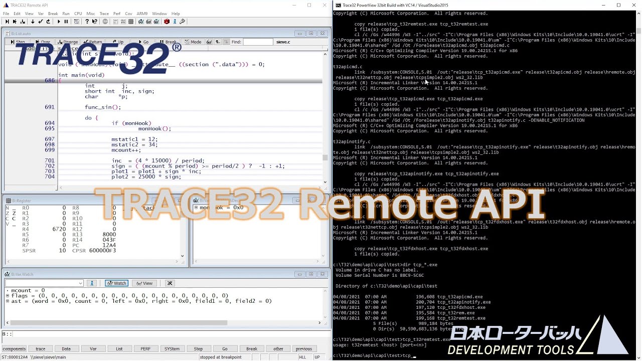 Trace32 Remote Api Youtube