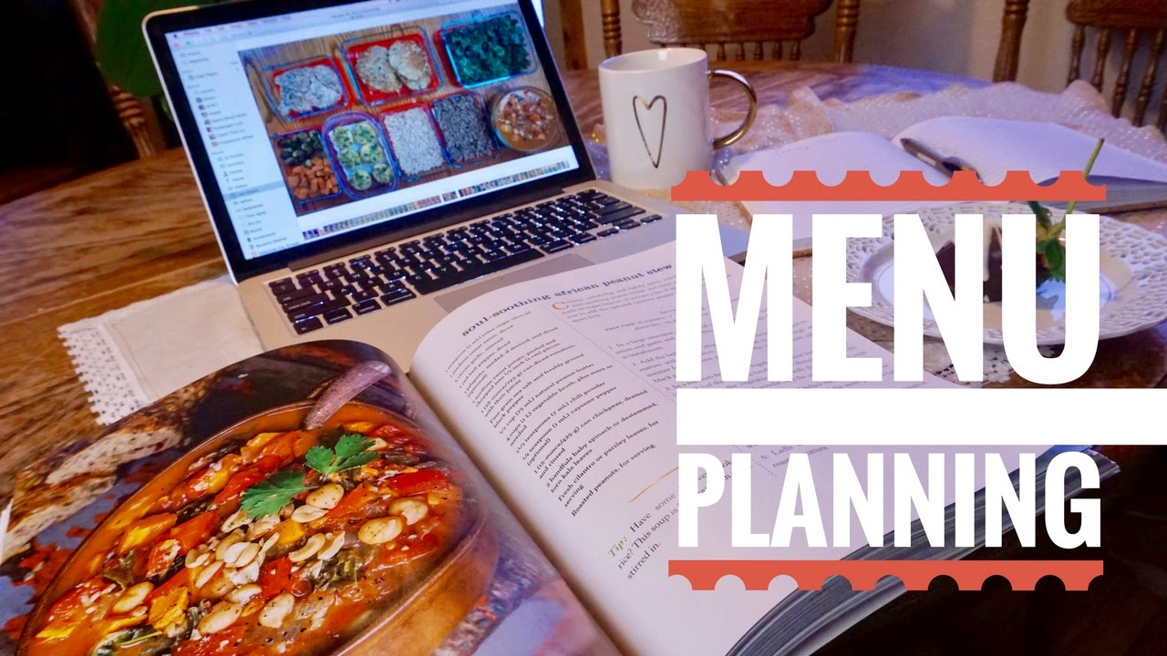 Menu Planning Youtube