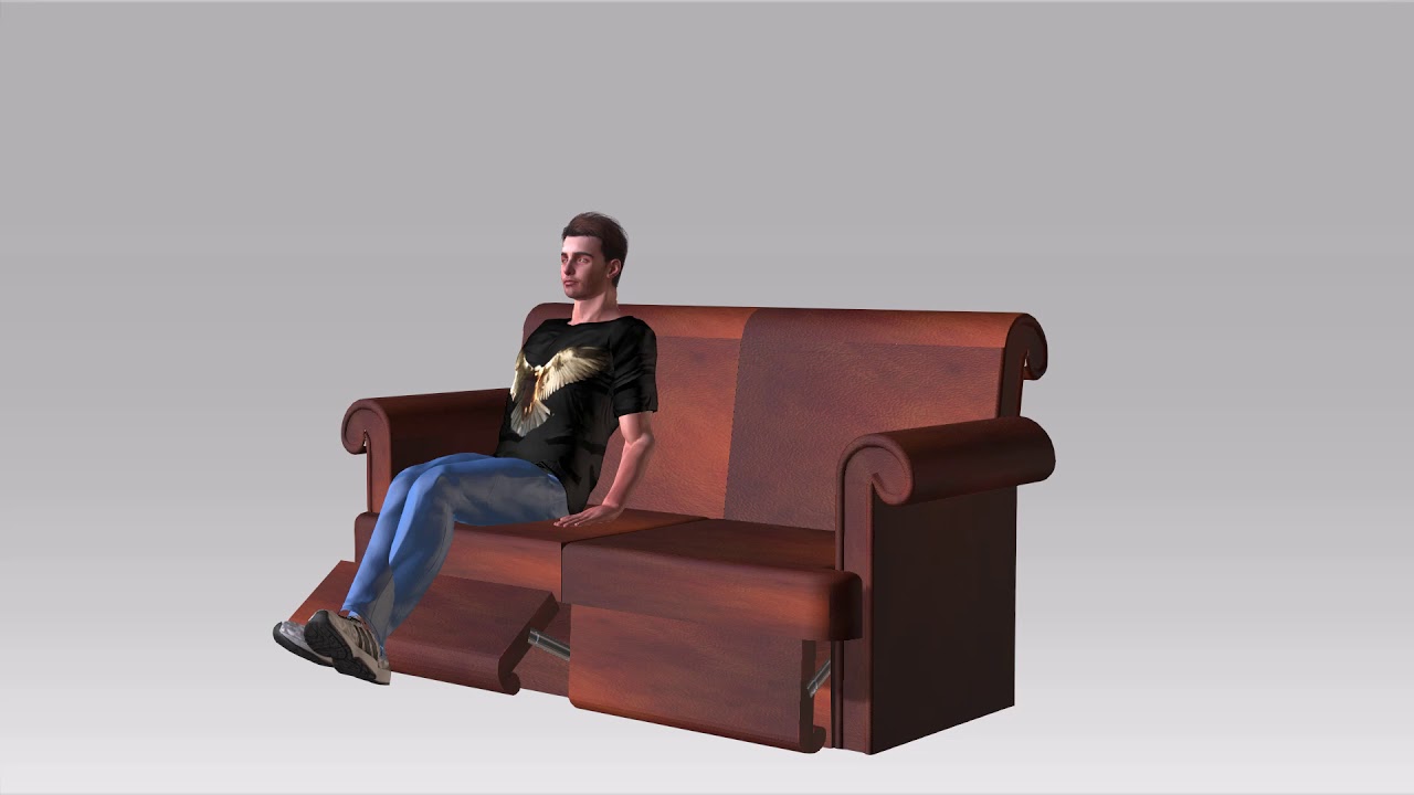 Sit Reclining Sofa Youtube