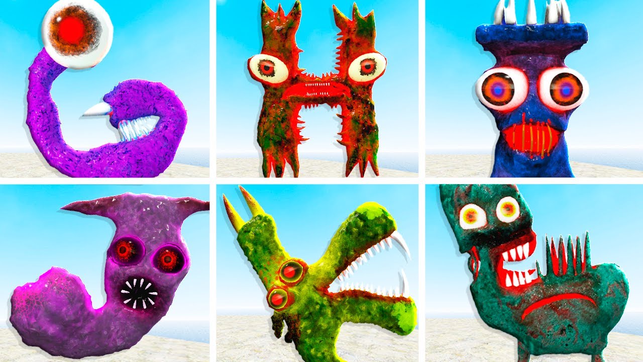 Cursed Letters From Alphabet Lore G L Youtube