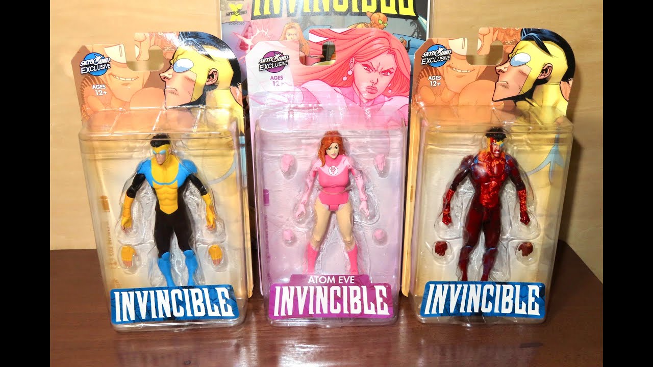 Mcfarlane Toys Invincible Mark Grayson Atom Eve Action Figure