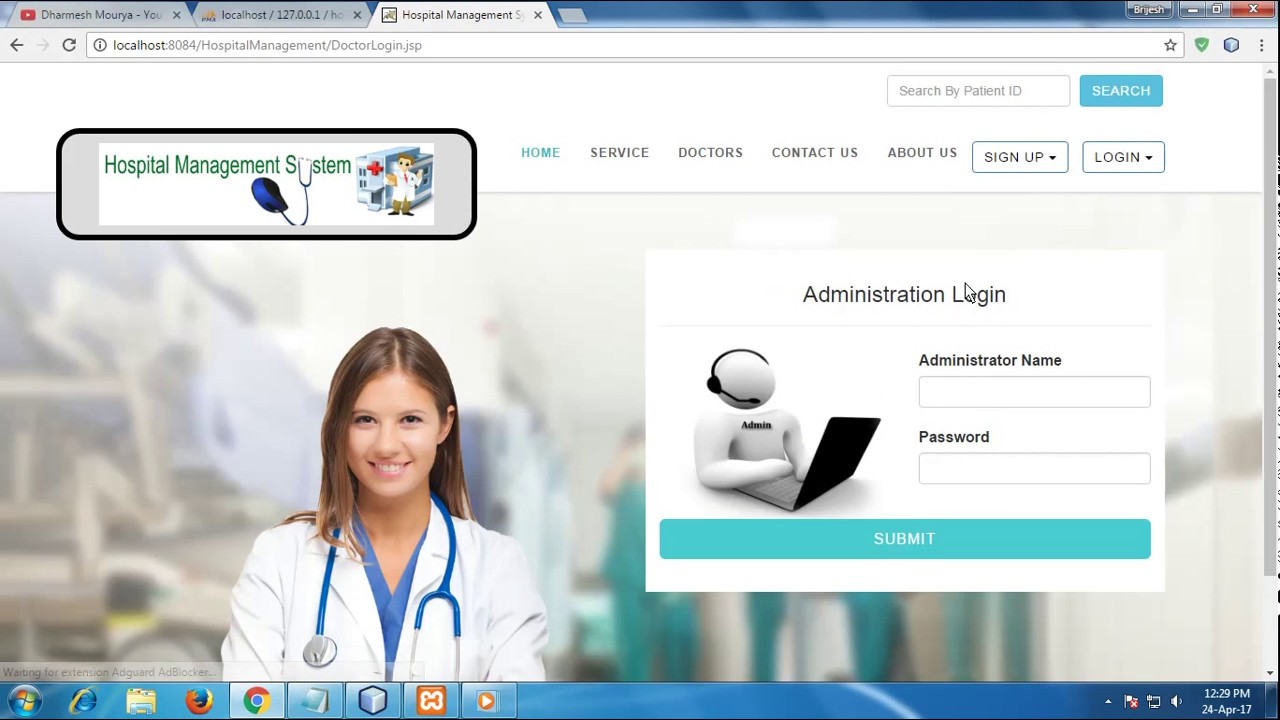 Hospital Management System Project With Source Code In Java Paseaero