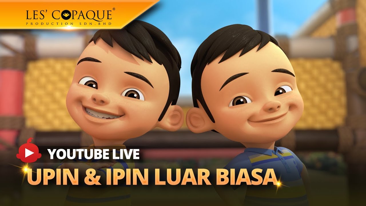 Upin Ipin Logo Live Kompilasi Episod Upin Ipin 2024