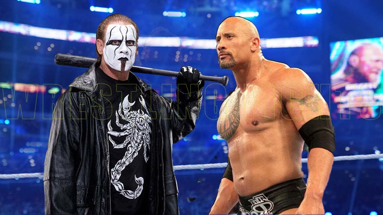 Sting Vs The Rock Sting Takes Out The Nwo Sting Stinger Wcw