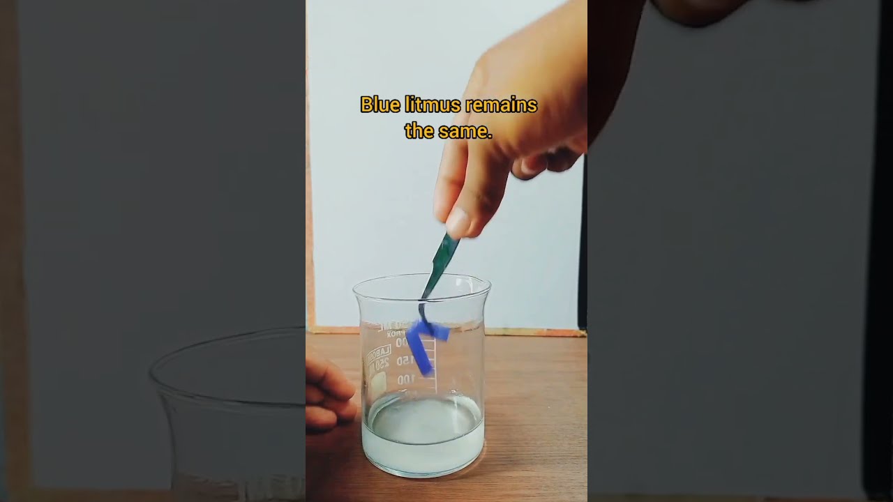 Why Does Blue Litmus Paper Turn Red A Simple Explanation Getacademy Blog
