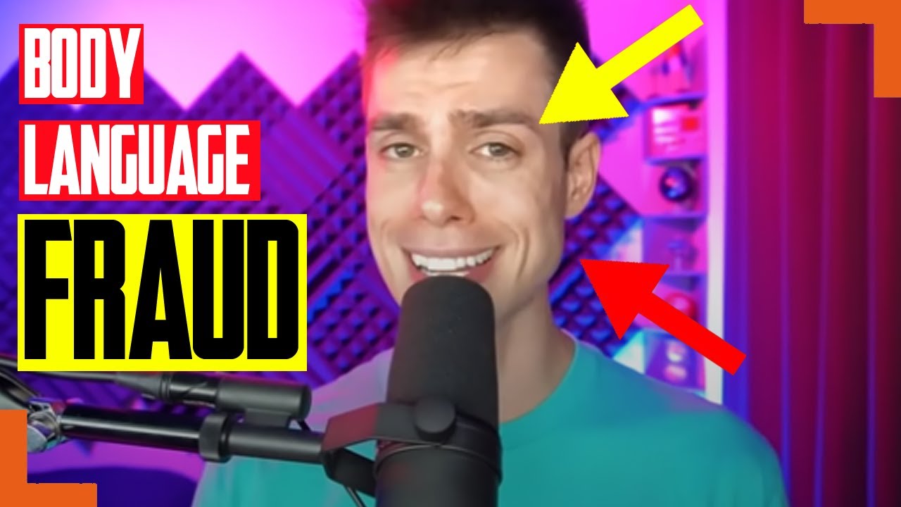 Derek Van Schaik The Body Language Fraud Of Youtube Youtube
