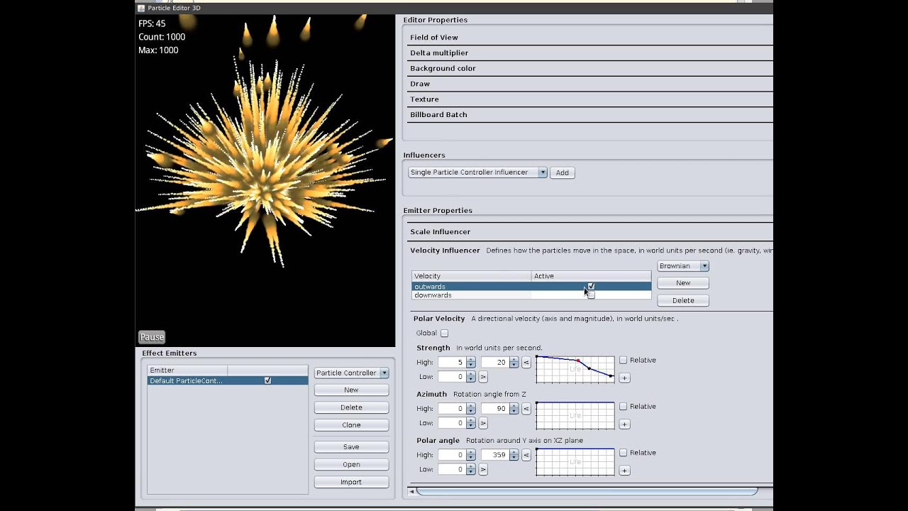 Libgdx 3d Particles Stress Test Youtube