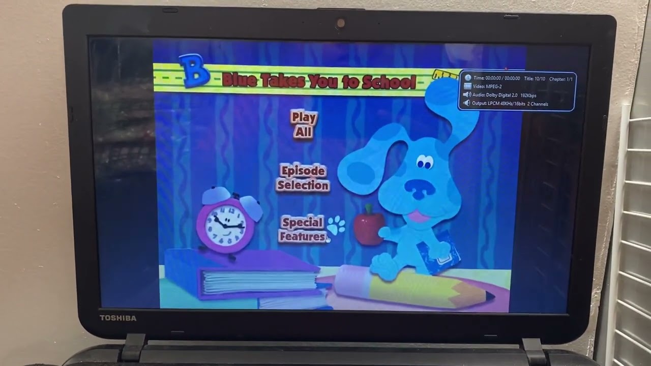 Blue S Clues Blue S Jobs Dvd Menu At Mackenzie Mathy Blog