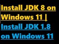How To Install Java Jdk 8 On Windows 11 Coding With Classmate Mp3 Music & Mp4 video downloads