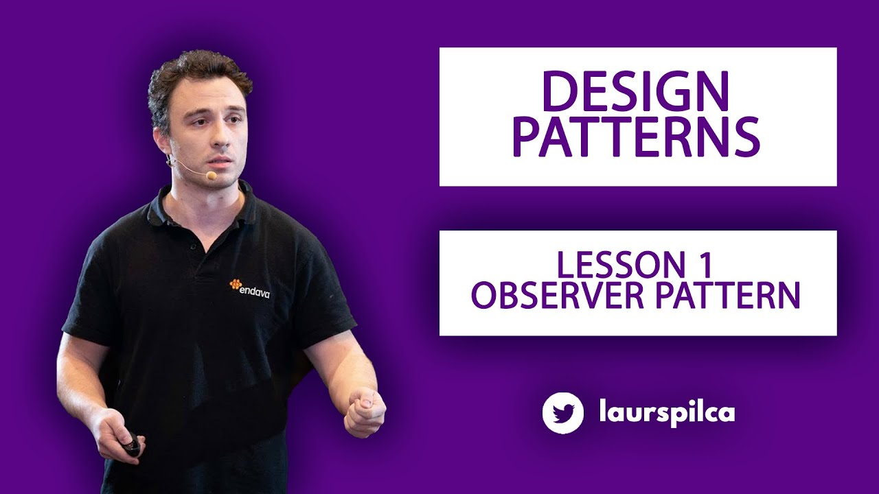 Design Patterns Episode 1 Observer Pattern Youtube