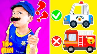 Policeman Saves The Baby More Nursery Rhymes Kids Songs Videos