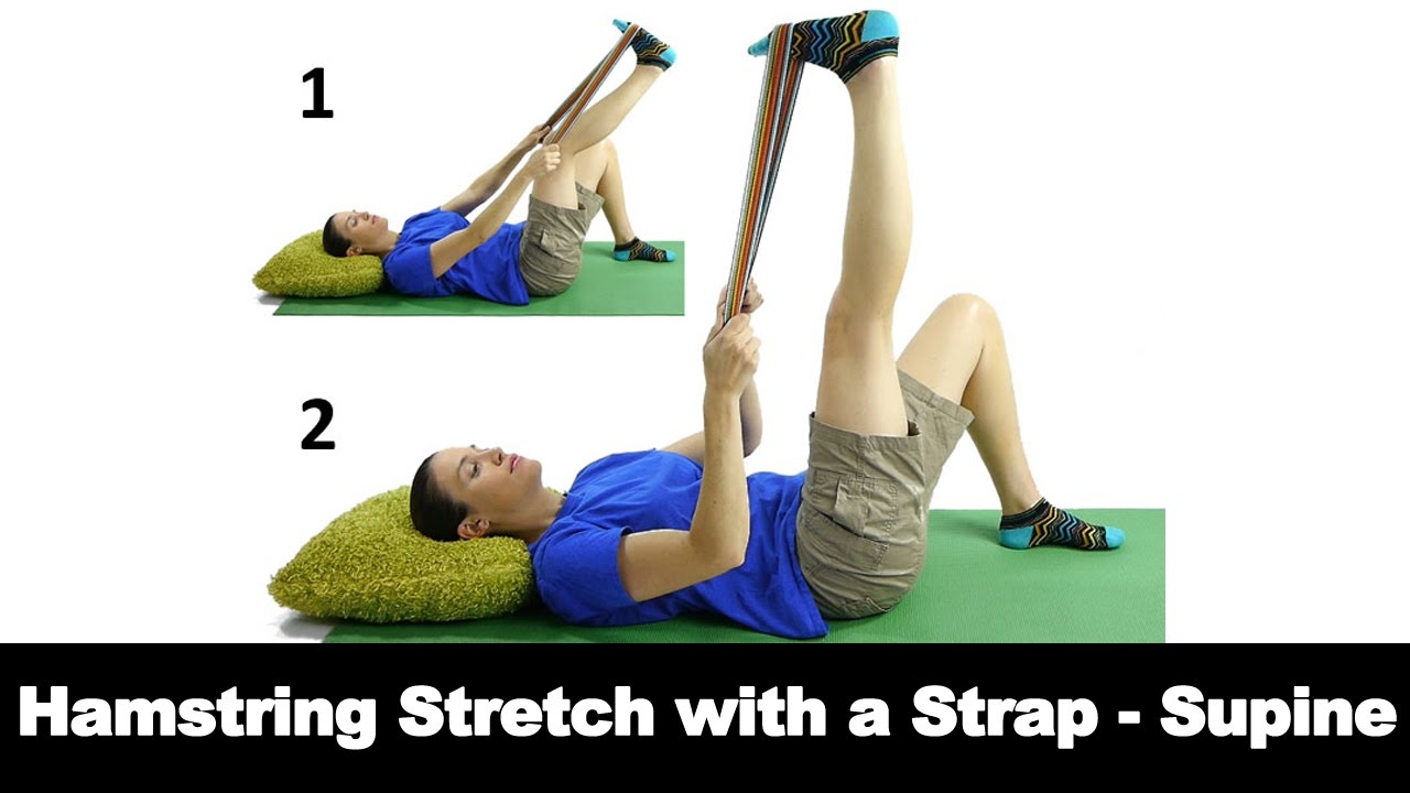 Supine Passive Hamstring Stretch