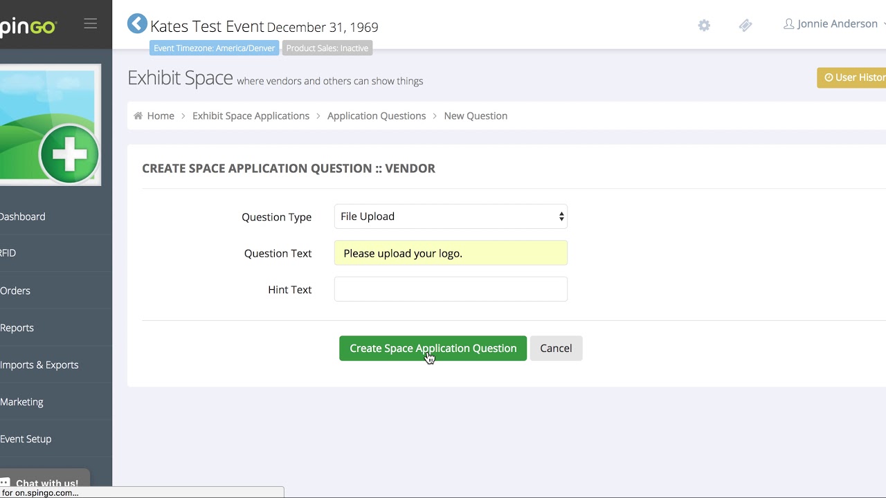 How To Build A Vendor Application Event Master Youtube