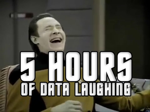 Data Laughs For 5 Hours Youtube