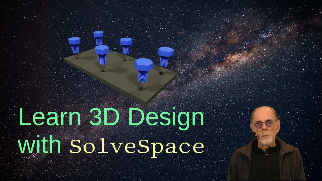 Learn 3d Design With Solvespace Youtube