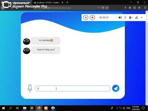 Build Chatbot Php Mysqli Youtube