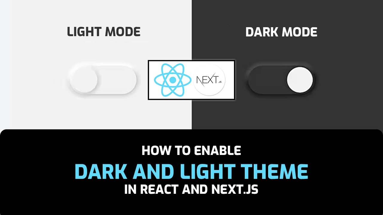 Light And Dark Theme Mode Toggle Button On Any Website Using React Js