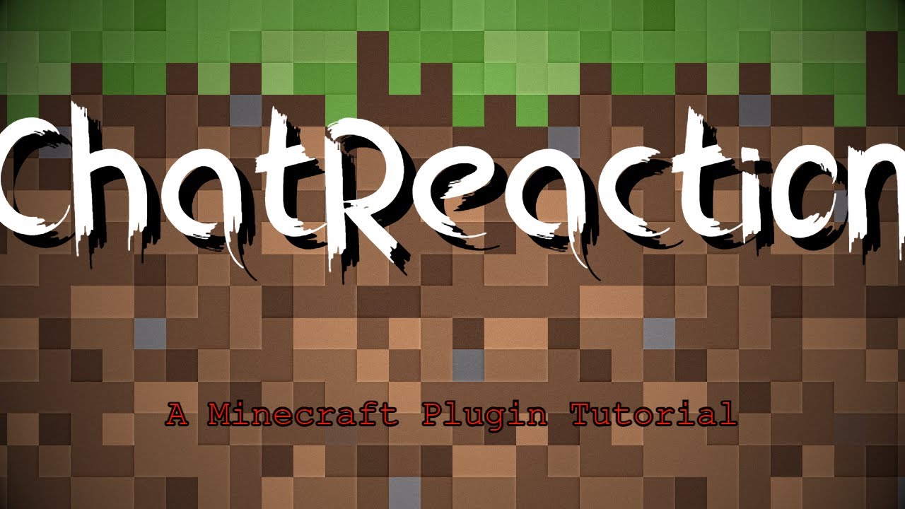 Minecraft Chatreaction Plugin Tutorial Youtube