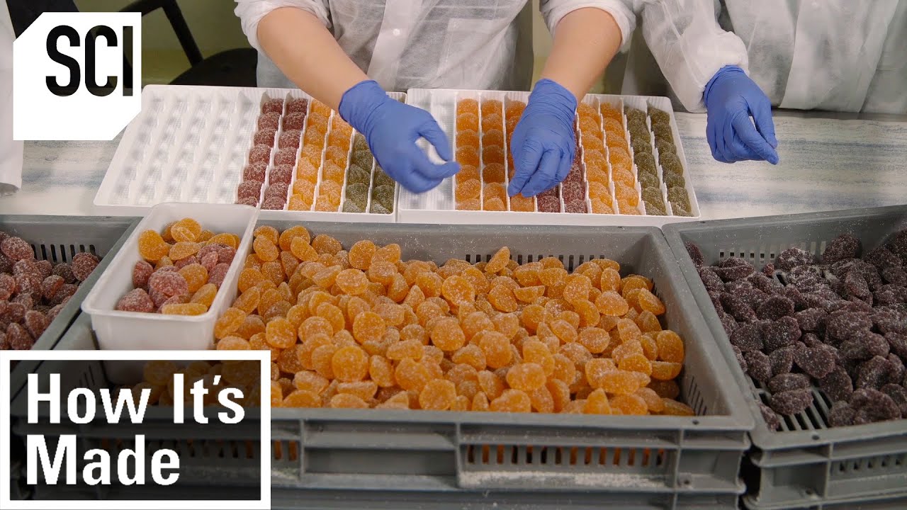 How It S Made Candied Fruit Youtube