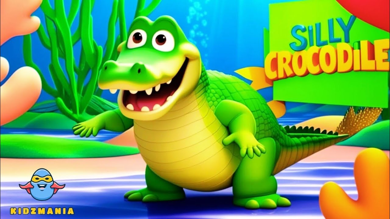 Eating Healthy For Kids Silly Crocodile Kids Songs Nursery Rhymes
