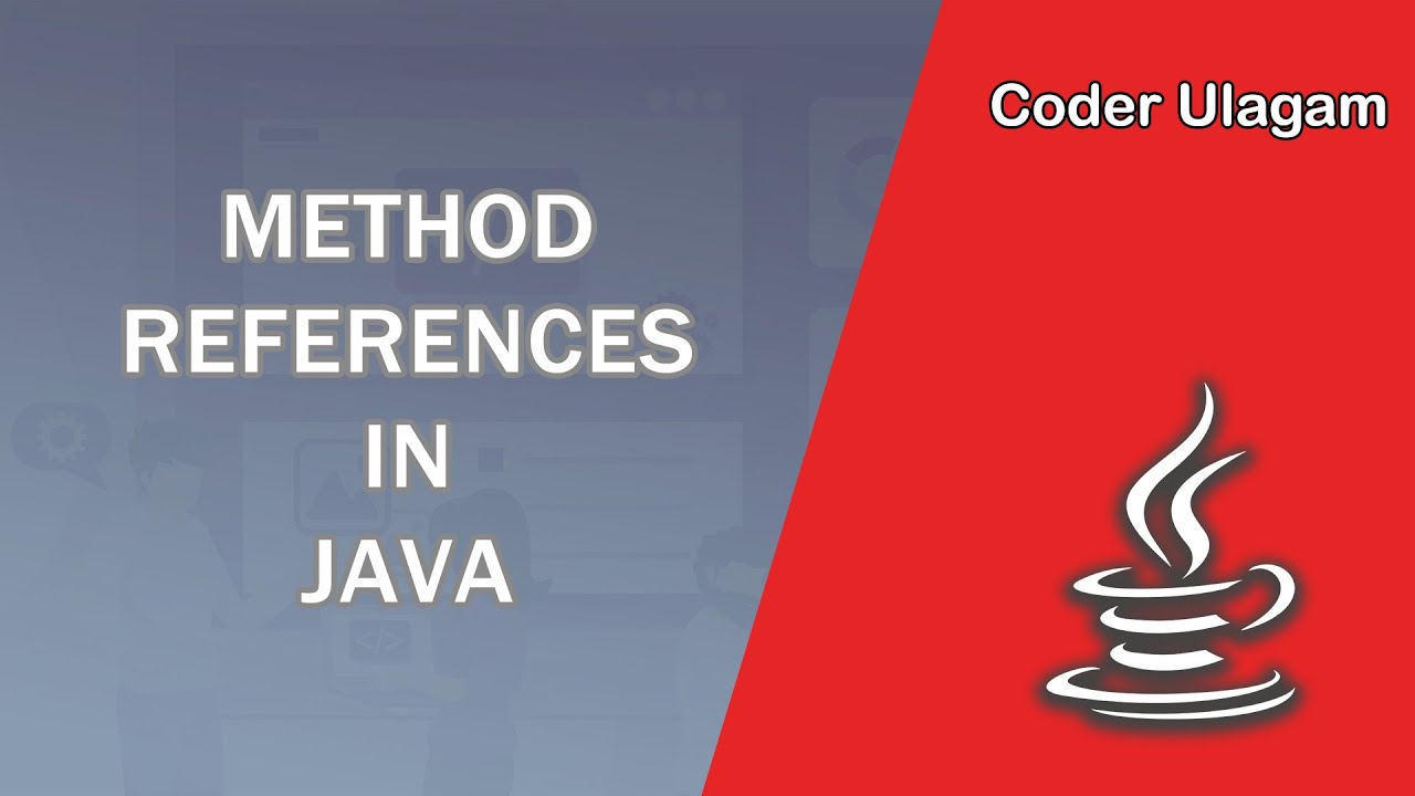 Method References In Java Youtube