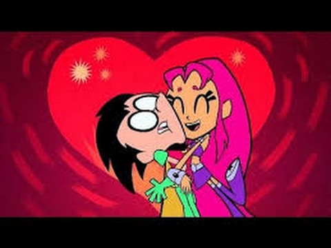Hilarious Montage Part 11 Robin Kisses Starfire Teen Titans Go Youtube