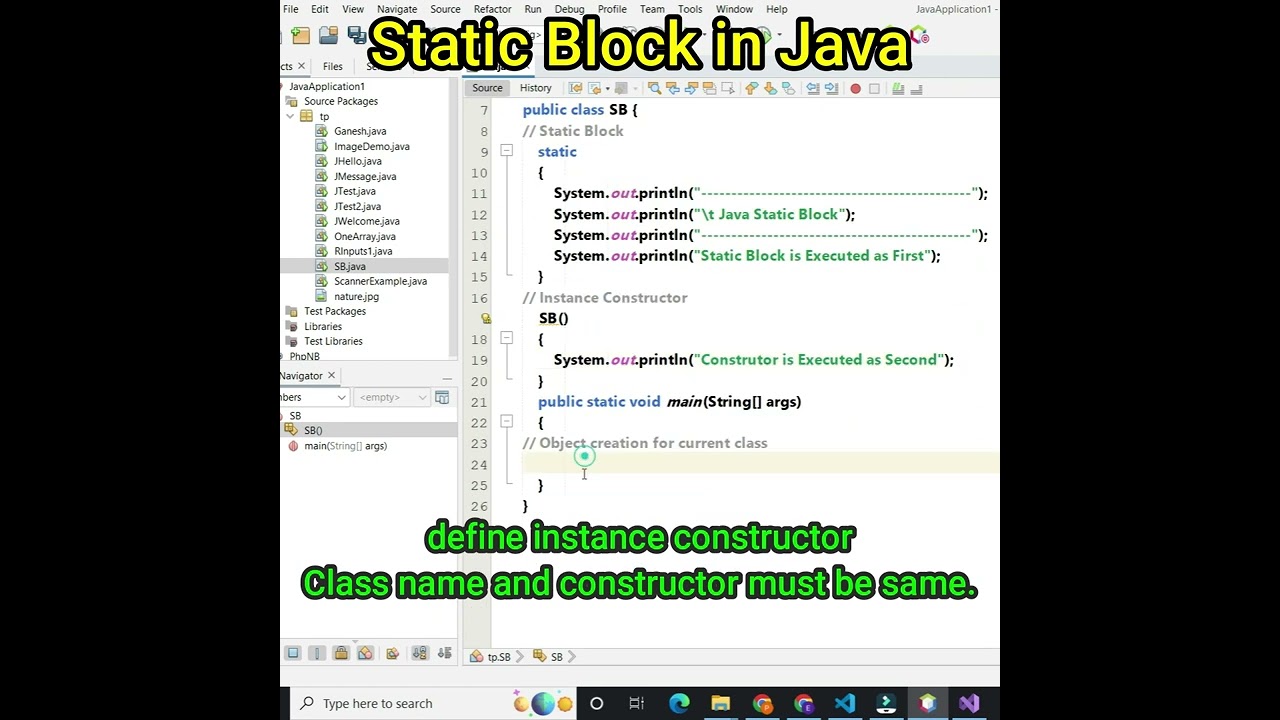 Why We Use Static Block In Java Design Talk