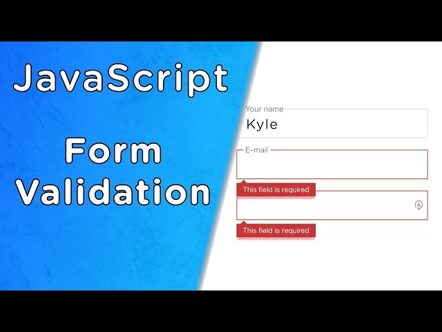 Node Js Server Side Form Validation On Submit Example