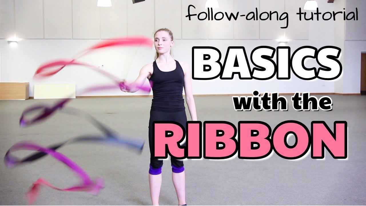 Basic Ribbon Handling For Rhythmic Gymnasts Follow Along Tutorial