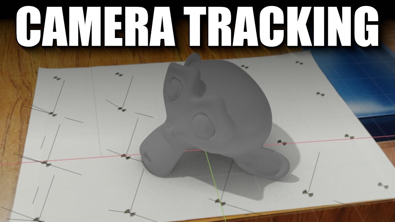 Blender 2 8 Camera Tracking Tutorial Part 1 Youtube