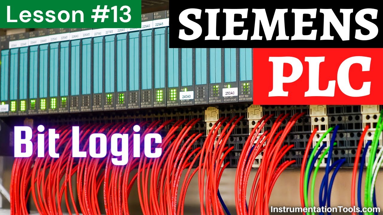 Instructions In Siemens Plc Bit Logic Instructions Youtube