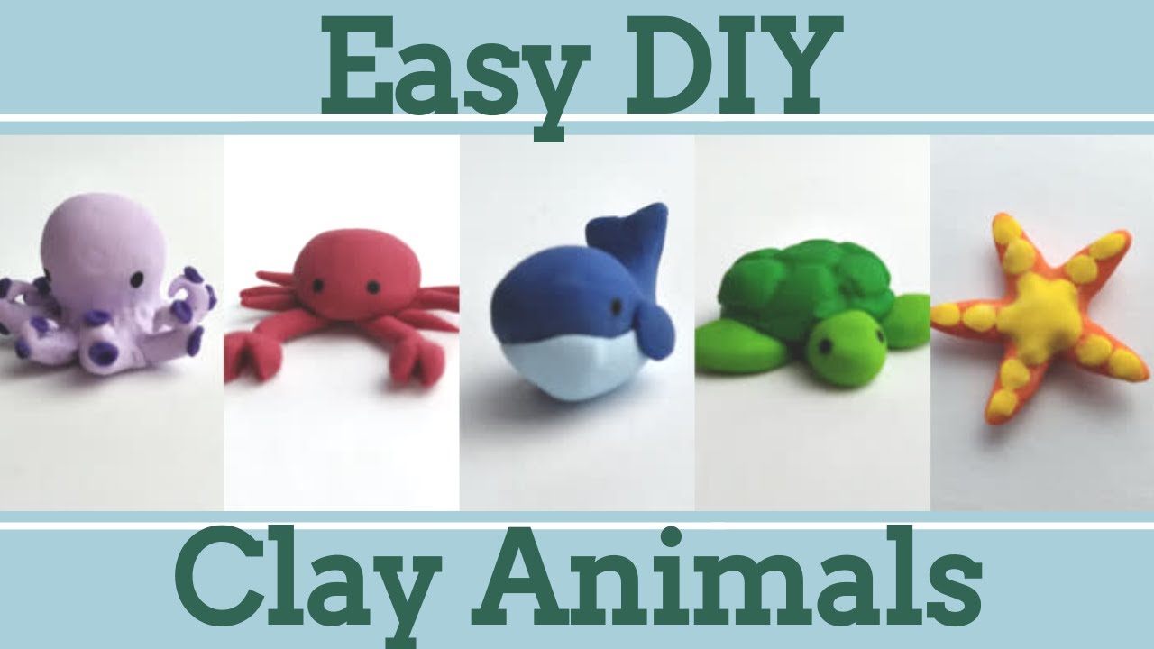 Polymer Clay Animals Tutorial
