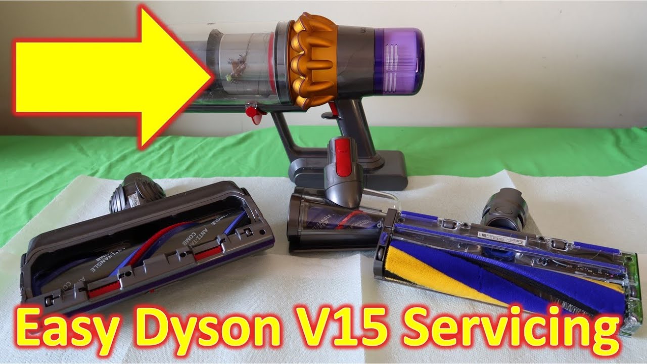 How To Clean Maintain Dyson V15 Absolute Detect Youtube