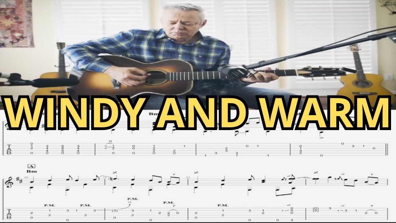 Tommy Emmanuel Windy Warm Live Transcription Youtube