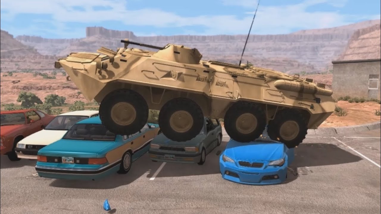 Tank Rampage Beamng Drive Youtube
