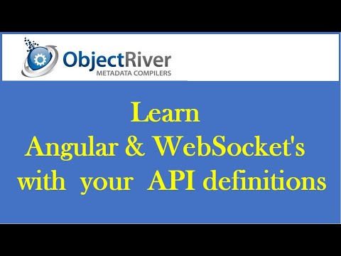 Generating Angular Websockets Application Youtube