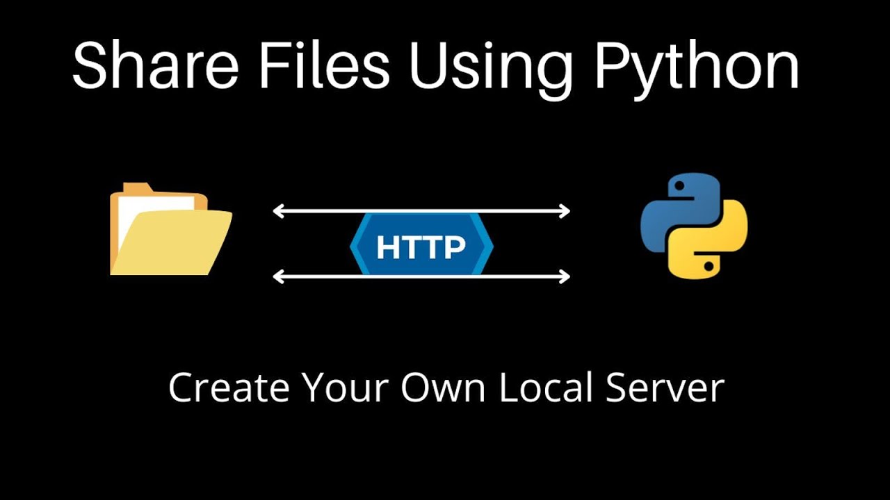 Share Files Easily Using Python Http Server Youtube
