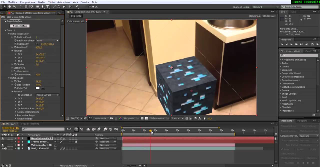 Tutorial Eng 3d Camera Tracking Youtube
