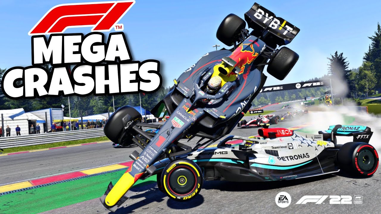 F1 Mega Crashes Youtube
