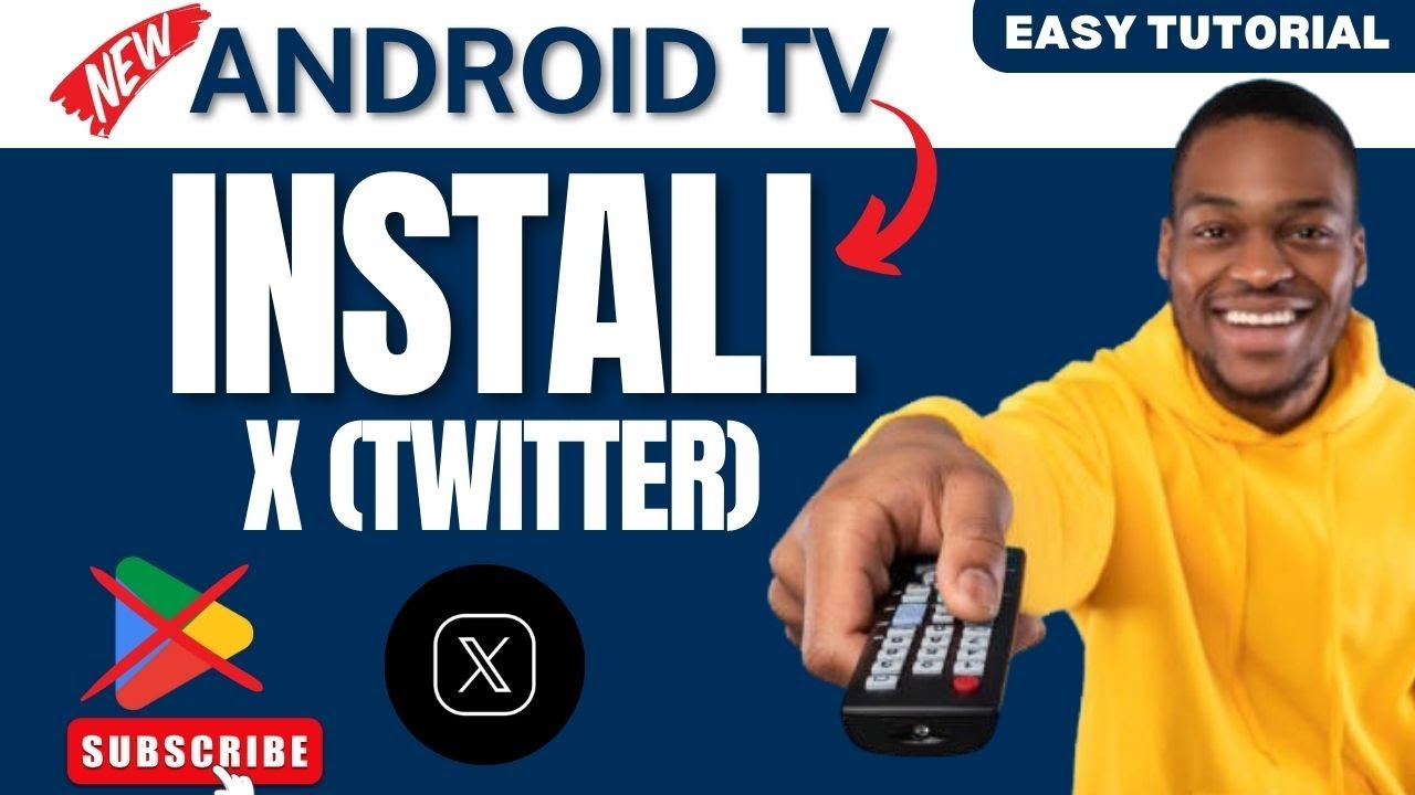 How To Install X Twitter App On Any Android Tv In 2025 Without Google