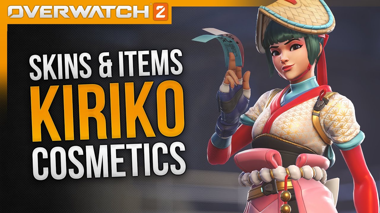 Kiriko Skins Items Showcase Overwatch 2 Youtube
