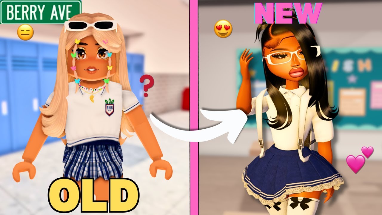 Recreating School Uniforms In Berry Avenue Youtube